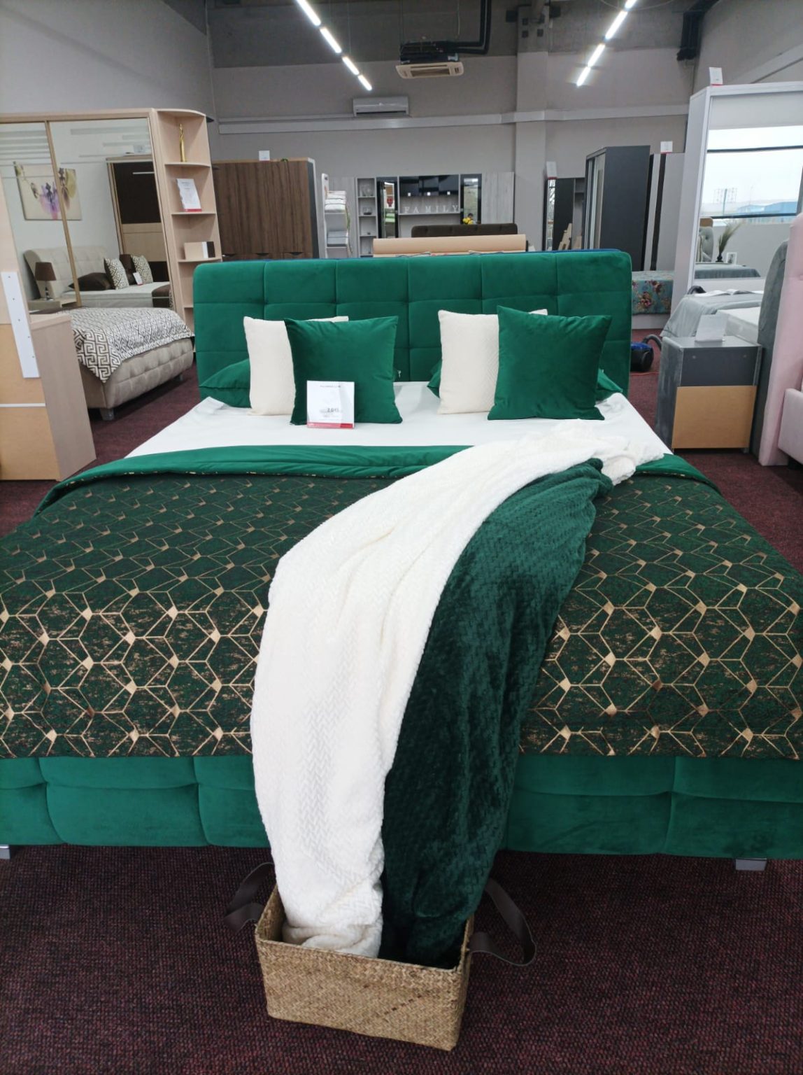 Pat SAMBA verde - Mobila Stef